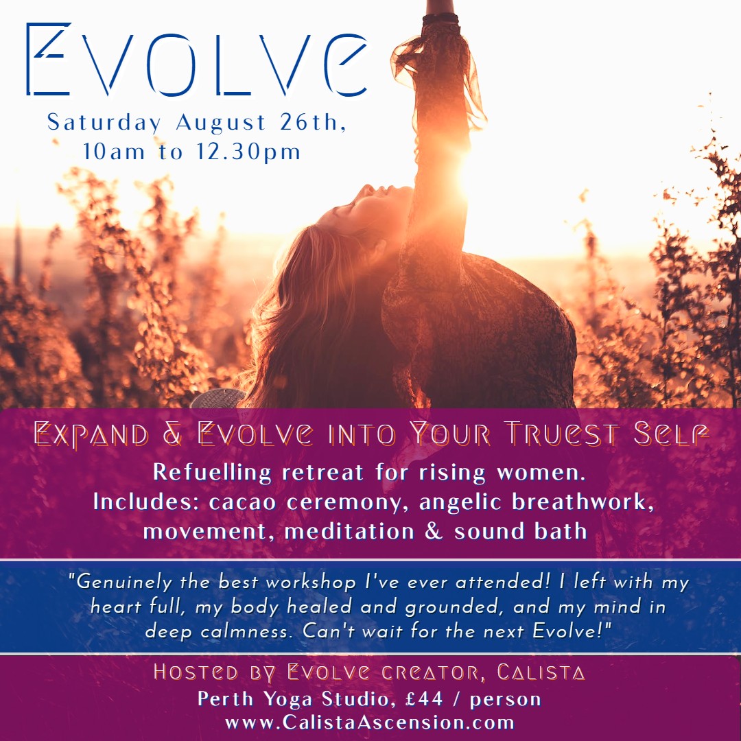 EVOLVE August Women's Retreat - Calista Ascension
